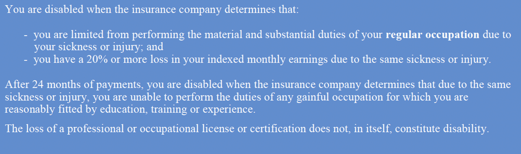 3 Tiers of Own Occupation Disability Insurance | InsuranceMD
